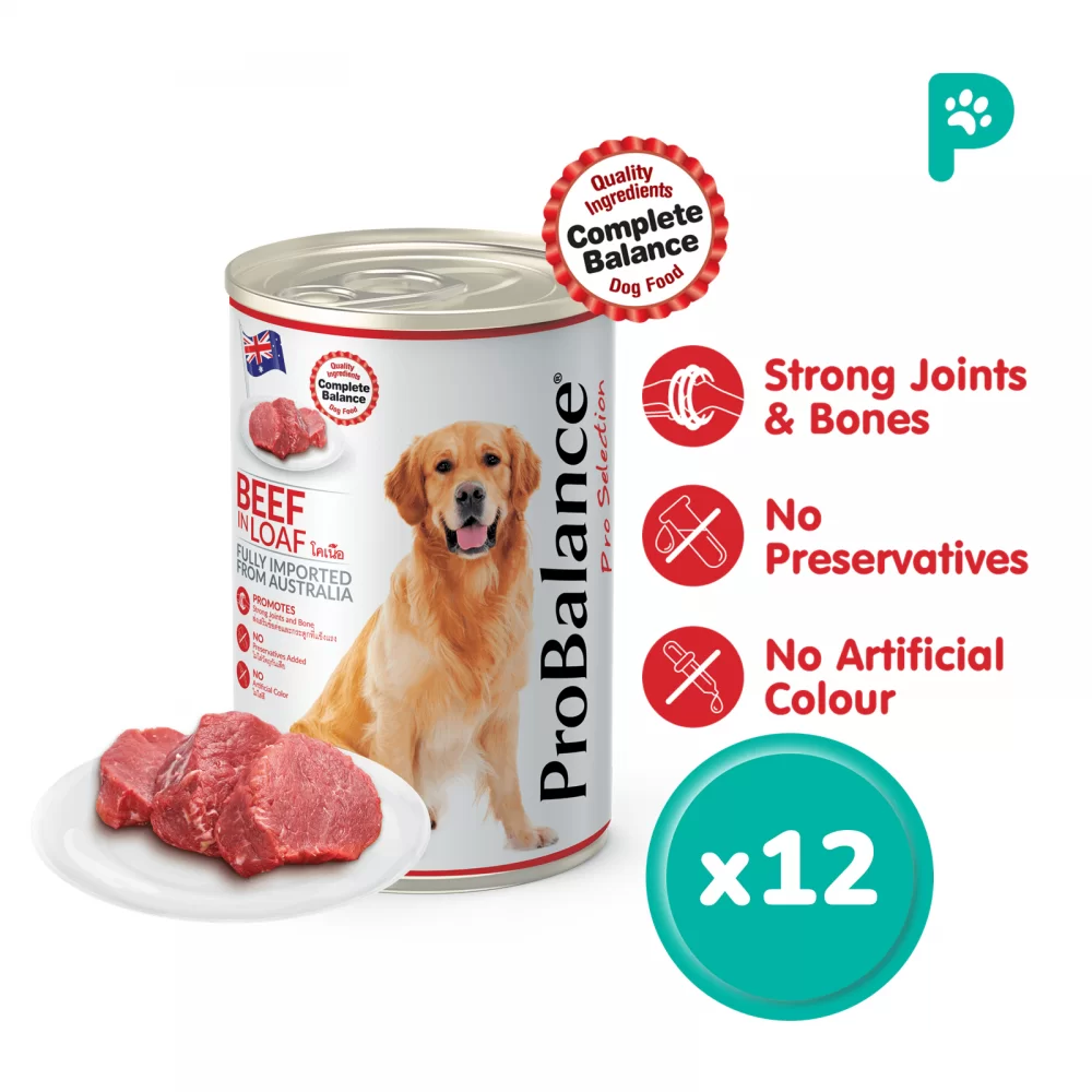 ProBalance 700G Lamb Loaf X 12 Cans - Petsupply.my